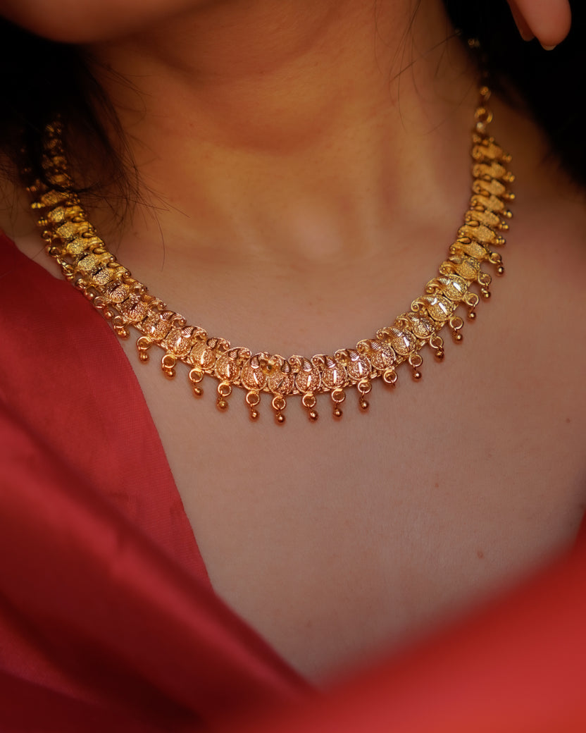 ORO-Timeless Gold Necklace Set – Ruwani